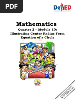 Grade 10 Math Quarter 2 Module 5 | PDF | Circle | Triangle