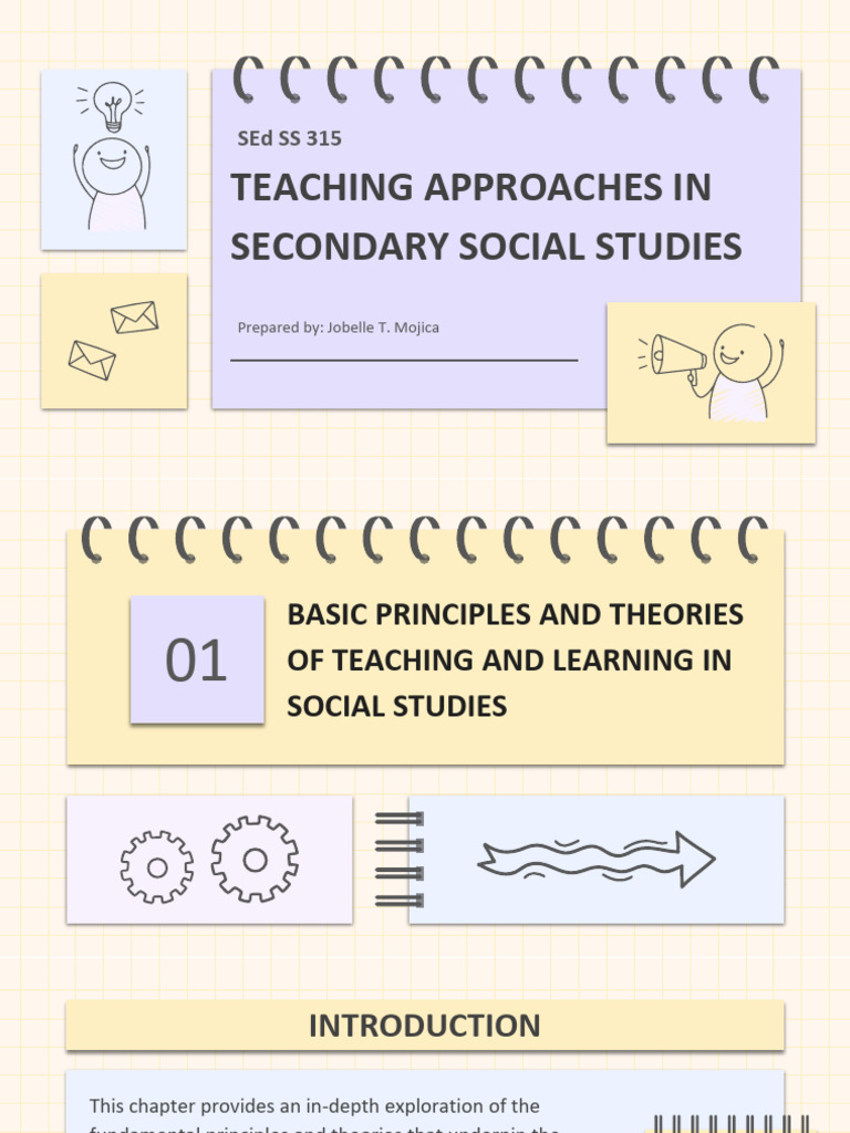 SEd SS 315 CHAPTER I | PDF | Social Sciences | Science