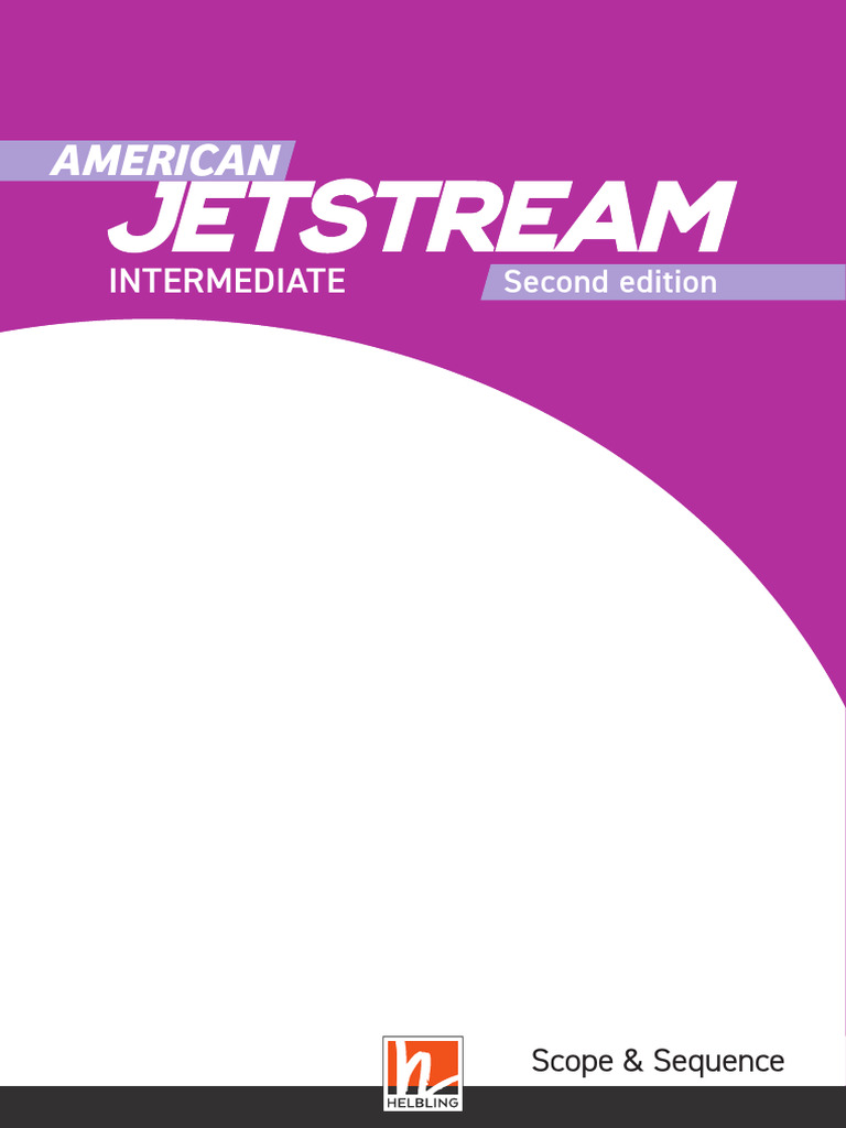 JETSTREAM INTERMEDIATE - Scope - and - Sequence - Online | PDF | English Language | Verb