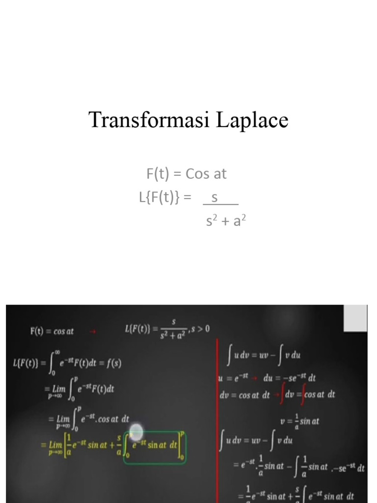 Transformasi Laplace | PDF