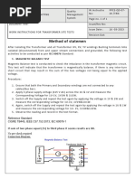 Power Transformers Testing Standards | PDF | Transformer | Power ...