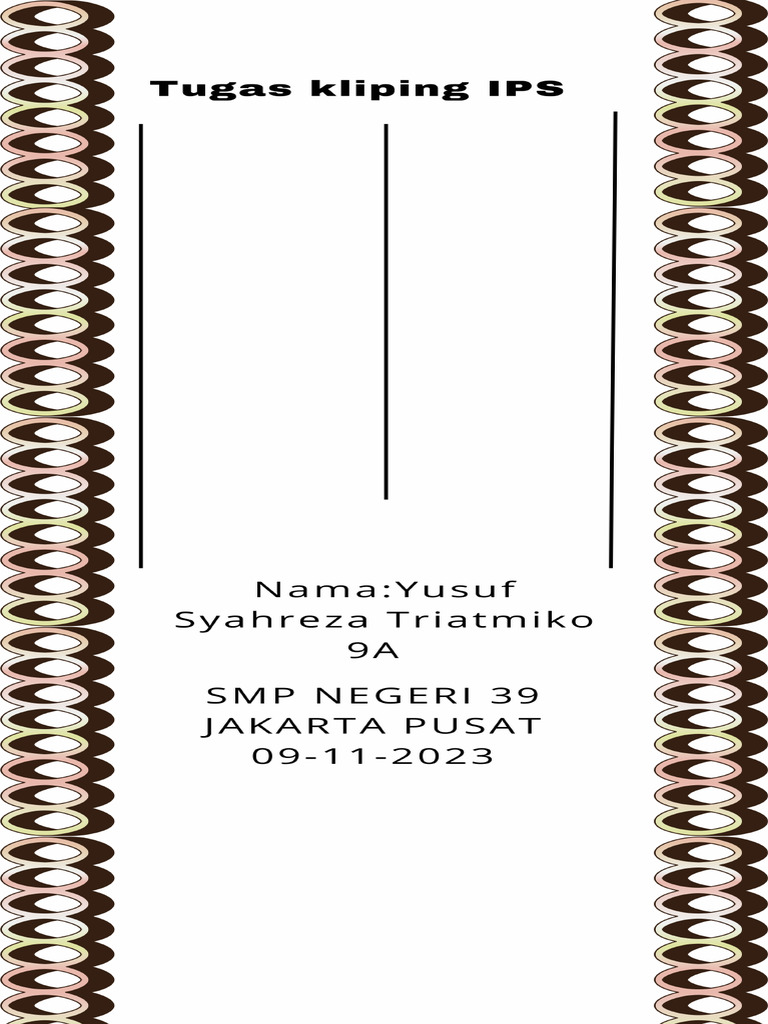 Tugas Kliping IPS Perubahan Sosial Kelas 9 - 20231108 - 162153 - 0000 | PDF