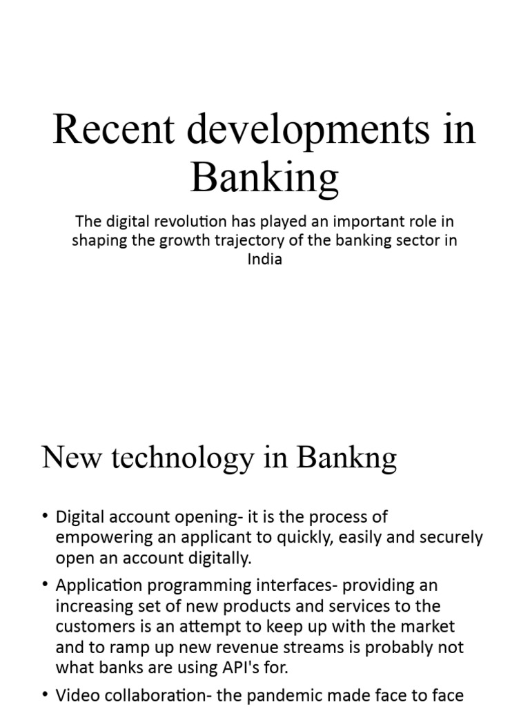 Recent in Banking | PDF | Debit Card | Cheque
