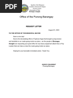 Letter Request To DPWH | PDF | Social Science