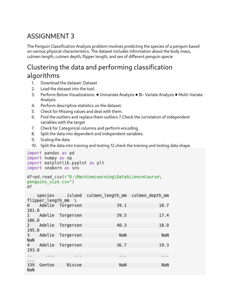 Assignment3 VidulGarg | PDF | Statistical Classification | Computing