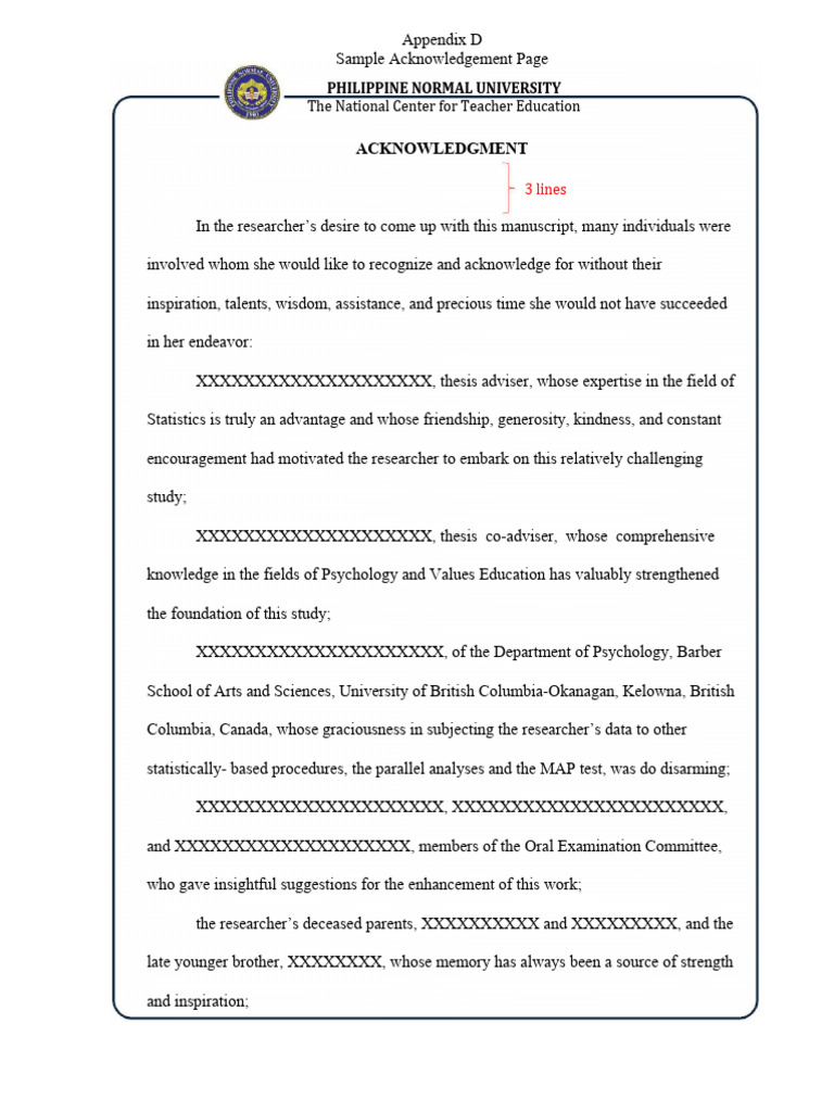 Appendix D Acknowledgment Pdf