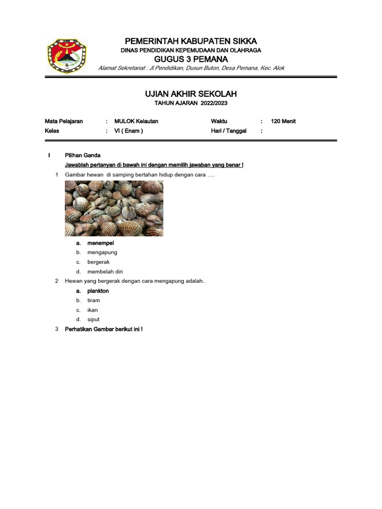 Soal | PDF | Perjalanan | Sains & Matematika