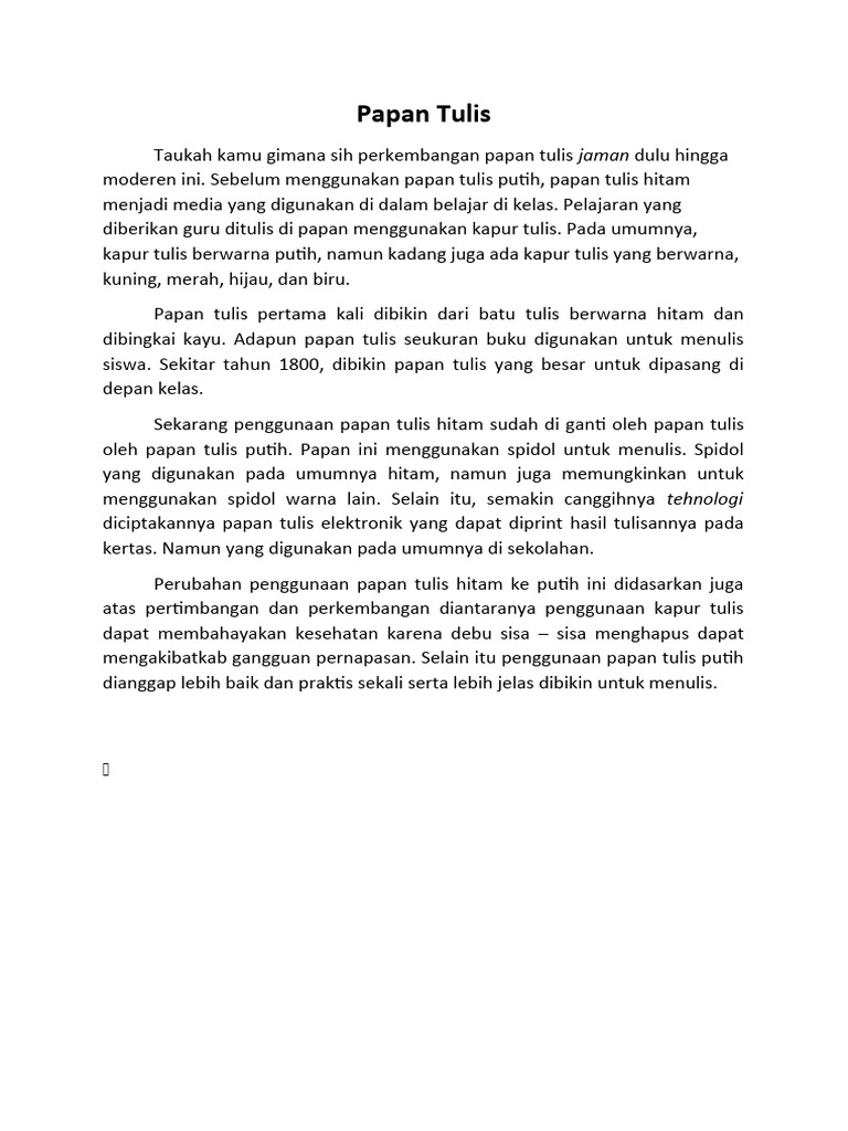 Contoh Teks Eksplanasi Ilmiah | PDF