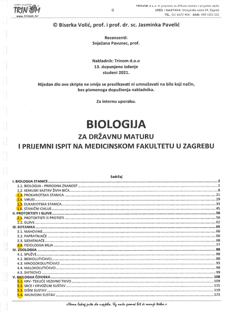 Biologija | PDF