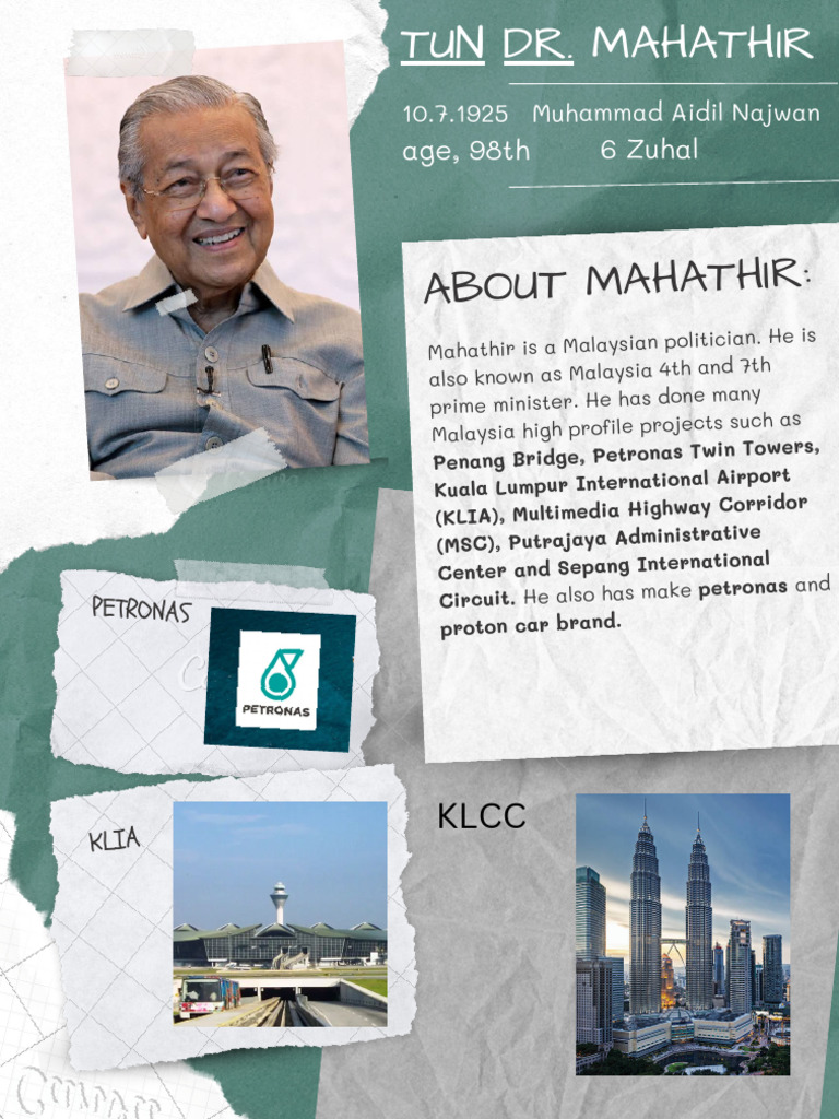 Tun Dr. Mahathir Bin Mohamad | PDF