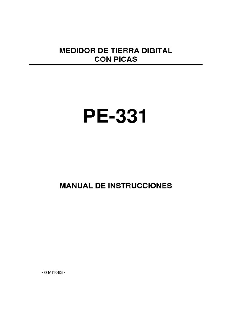 Telurómetro PROMAX PE-331 | PDF | Ciencias fisicas | Electrónica