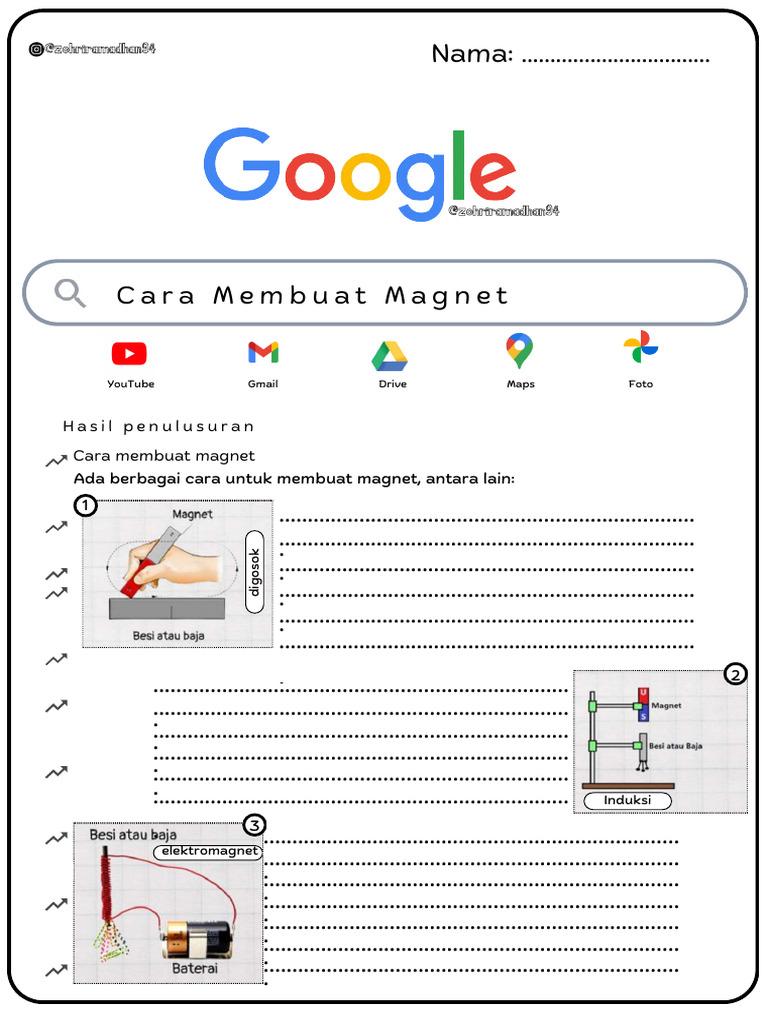 Happy Note IPAS CARA MEMBUAT MAGNET PDF | PDF