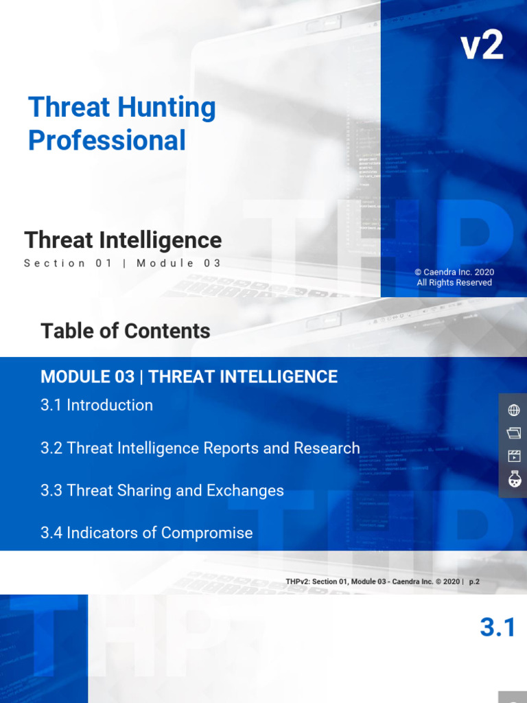 130 Threat Intelligence | PDF | Software | Computer Law