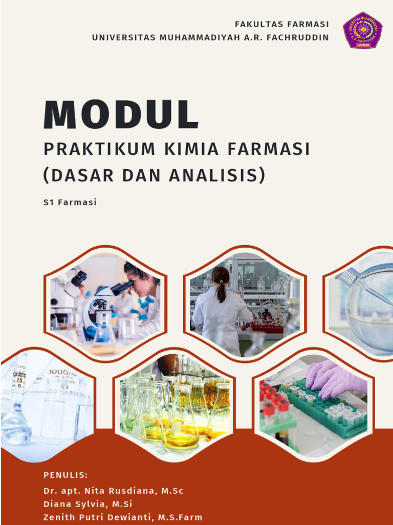 1 - Praktikum Kimia Farmasi Dasar Dan Analisis S1 Farmasi | PDF | Sains & Matematika