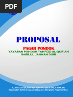 Contoh Proposal Penggaalangan Dana | PDF