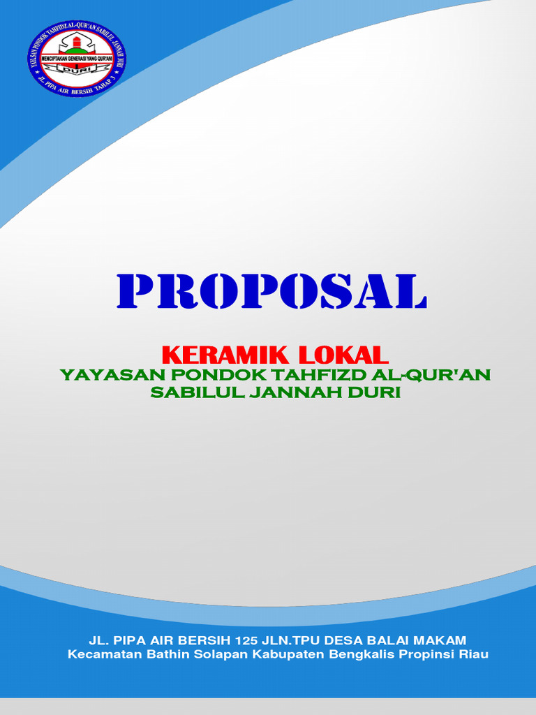 Proposal Keramik | PDF | Ilmu Sosial | Agama & Spiritualitas