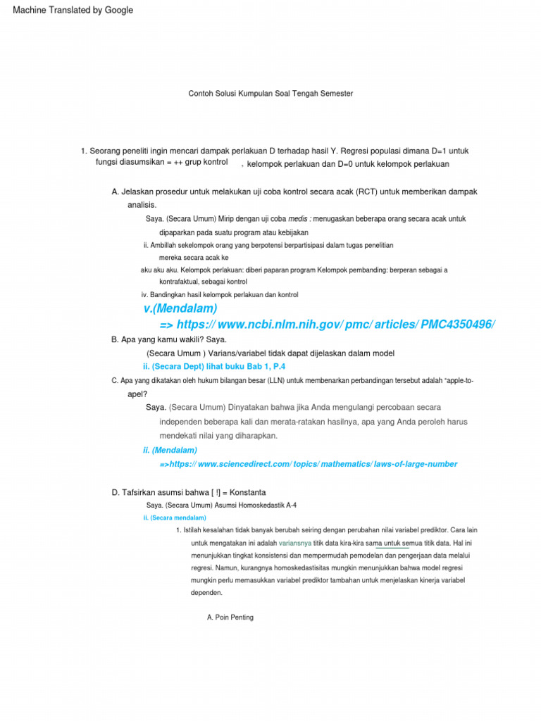 (UPDATED) Solution Sample Midterm Problem Set | PDF