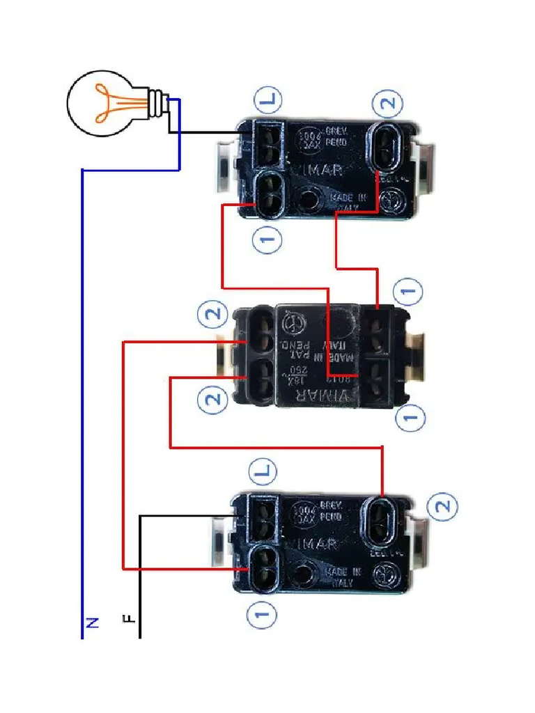 Schema-Deviatore-Elettrico 2 | PDF