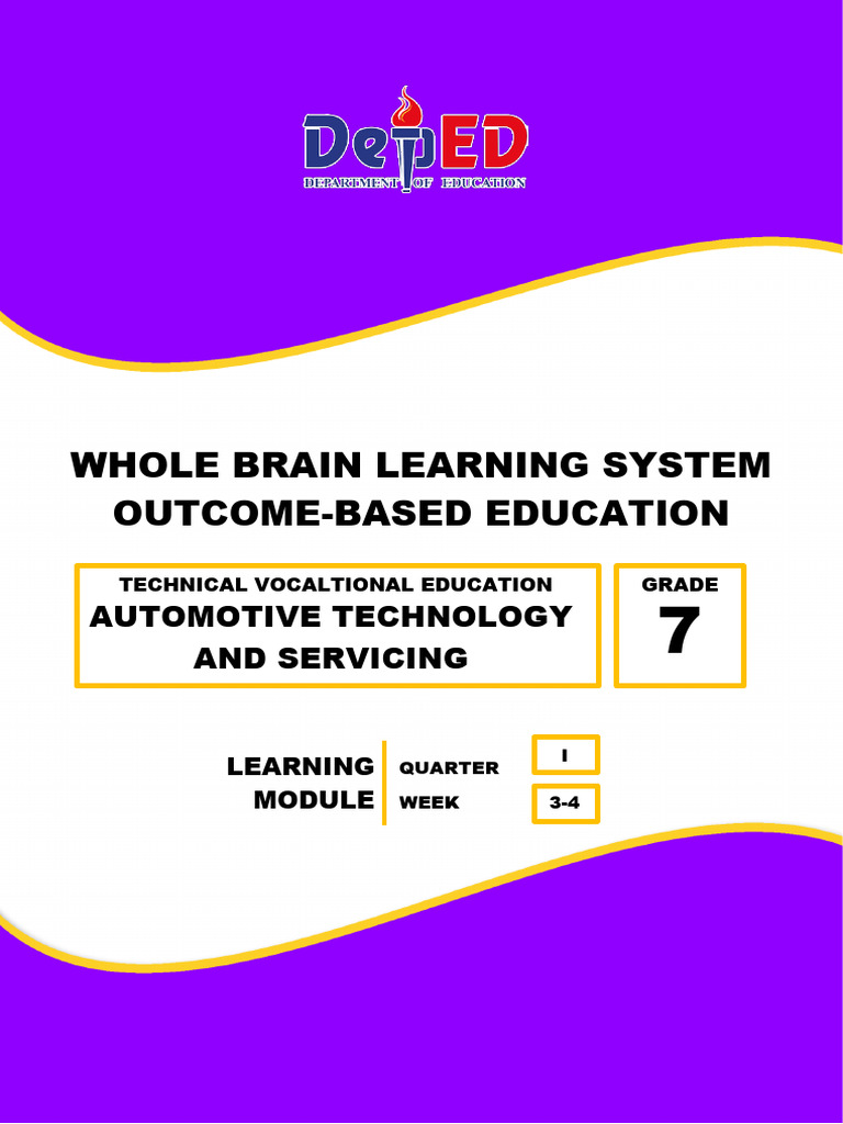 Grade 10 Am Tve q1 Wk3-4 | PDF | Ignition System | Transformer