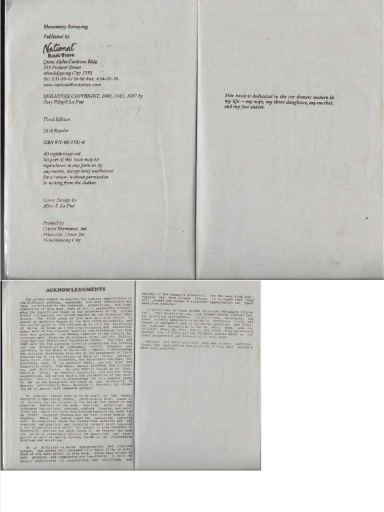 PDF Elementary Surveying Juny Pilapil La Puttpdf - Compress | PDF