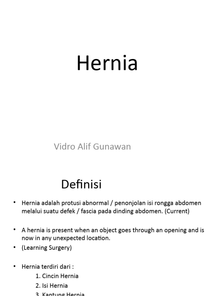 Hernia | PDF
