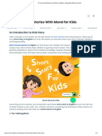 Long Story in English With Moral | PDF | Dream