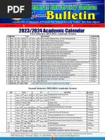 NAT Test Schedule 2024-1 | PDF