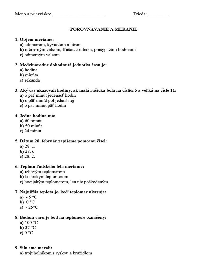 Prírodoveda 3 | PDF