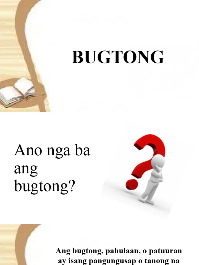 Bug Tong | PDF