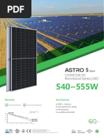 Modulo Astro 600w - Datasheet + Inmetro-Compactado | PDF | Electricity | Electrical Engineering