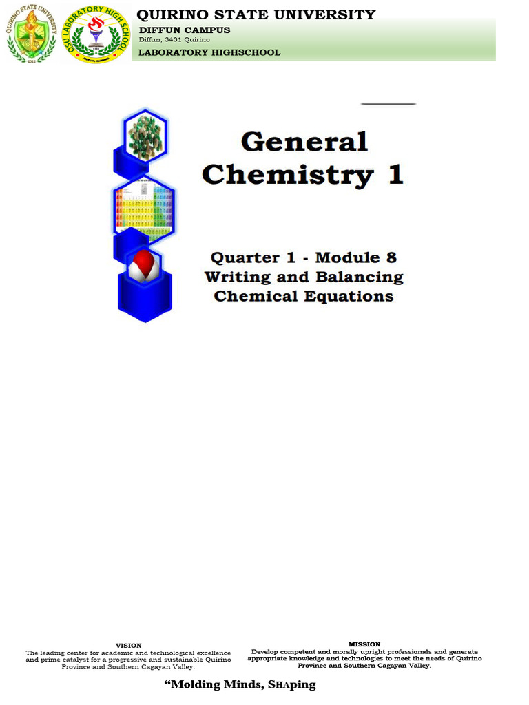 Gen.-Chem-1-modules-2-week-7 | PDF | Chemical Substances | Chemical ...