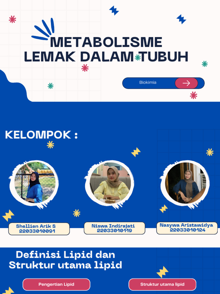 Metabolisme Lemak dan Lipid dalam Tubuh | PDF | Sains & Matematika