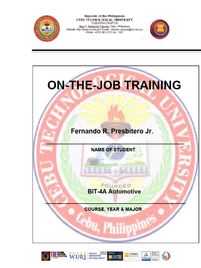 OJT Journal 1.1 | PDF | Cognition