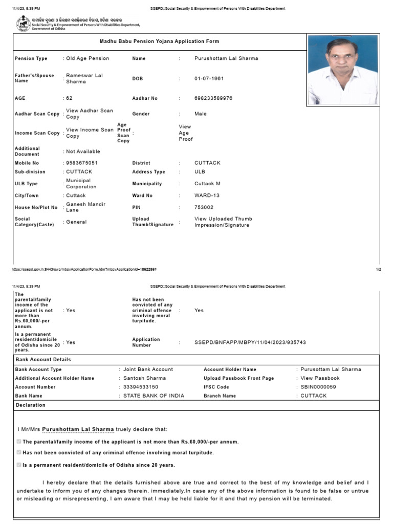SSEPD - Social Security & Empowerment of Persons With Disabilities ...