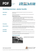 Heel Cord Stretching Guide | PDF | Foot | Human Anatomy