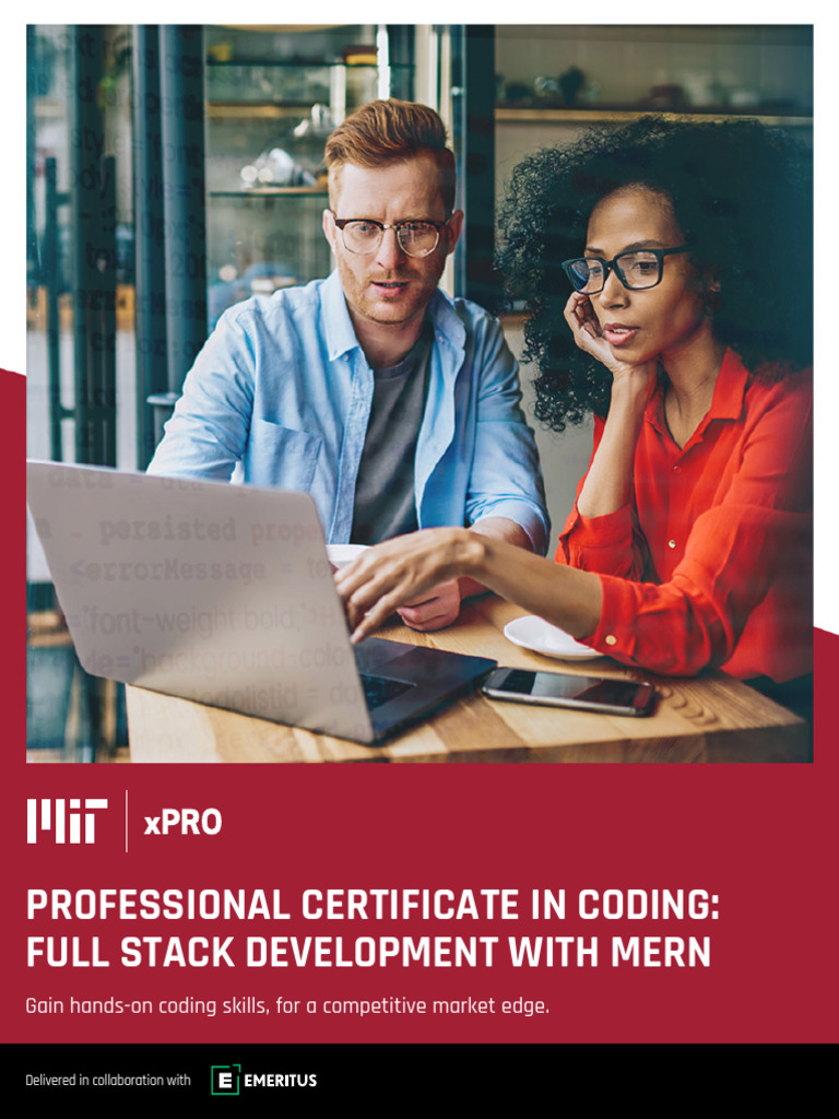 "MIT xPRO Full Stack Coding Certificate" | PDF | World Wide Web ...