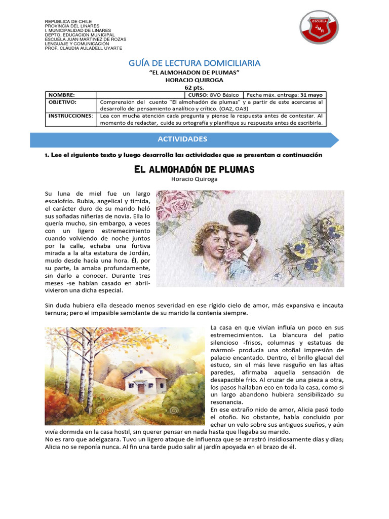 Guía de Lectura Domiciliaria N°2 | PDF