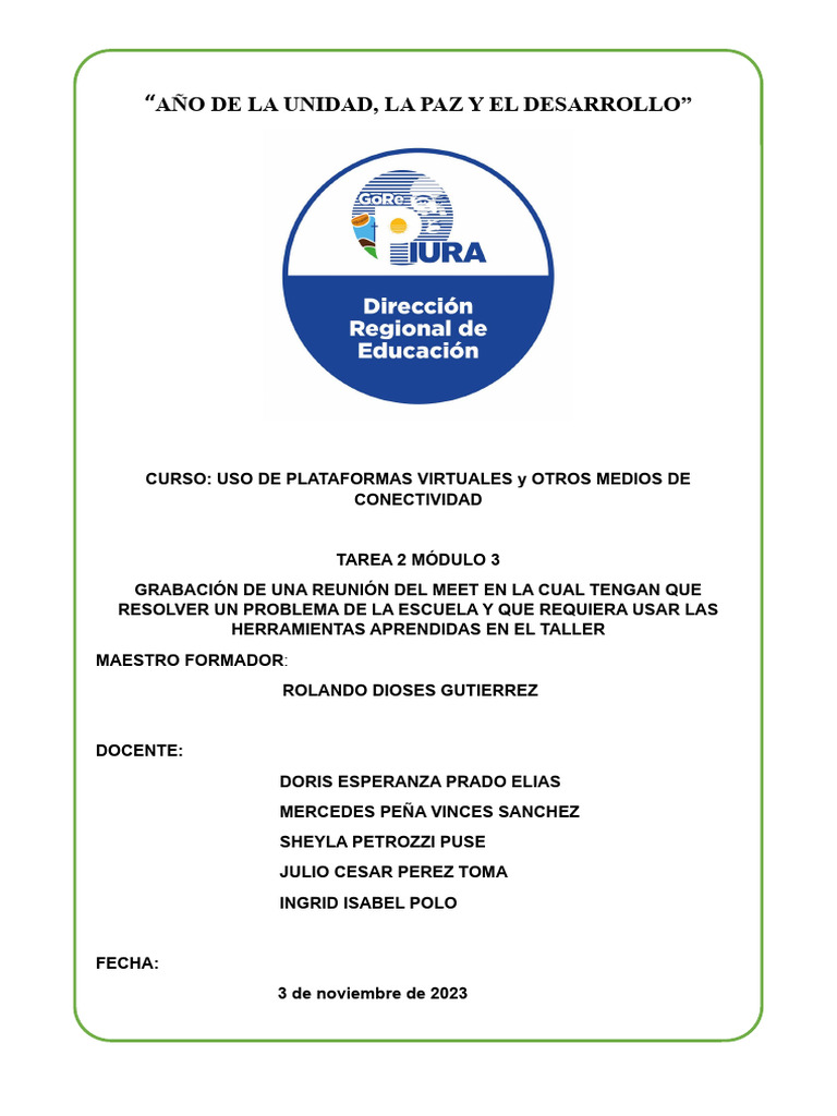 Tarea 2 Modulo 3 | PDF