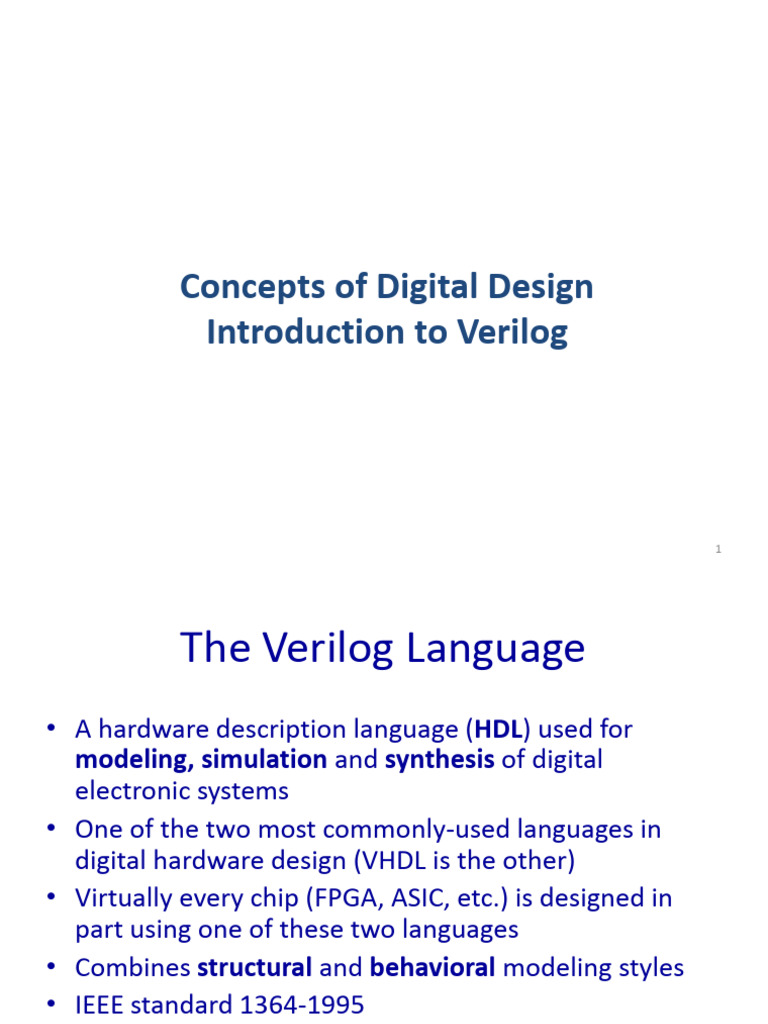 Lecture 04-Hardware Modeling | PDF | Vhdl | Computer Science Lecture 04-Hardware Modeling | PDF | Vhdl | Computer Science
