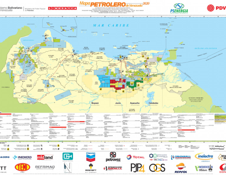 2020 Petroguía Mapa-Petrolero Venezuela | PDF