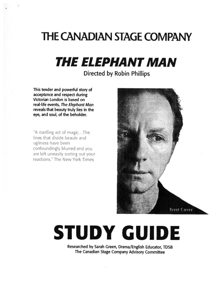 The Elephant Man Study Guide | PDF