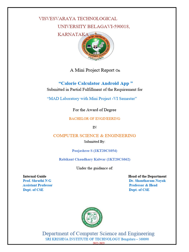 Final MAD Report Pooja - Rabi | PDF | Java (Programming Language) | Android (Operating System)