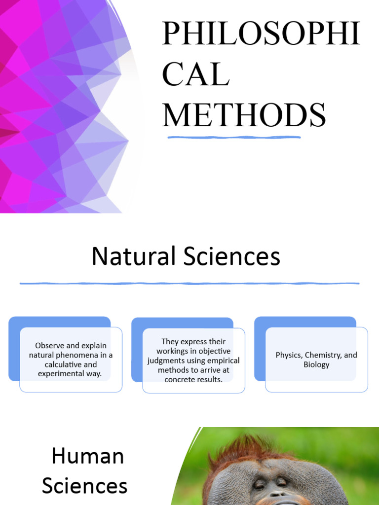 Overview of Philosophical Methods | PDF | Epistemology | Logic
