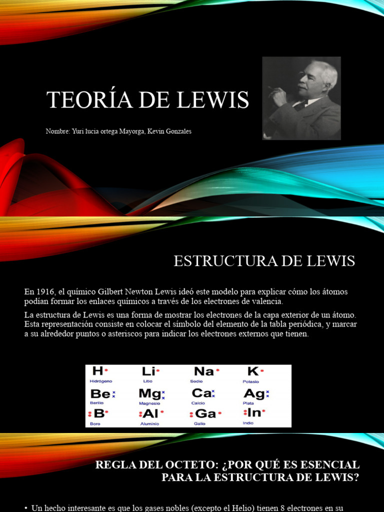 Teoría de Lewis | PDF