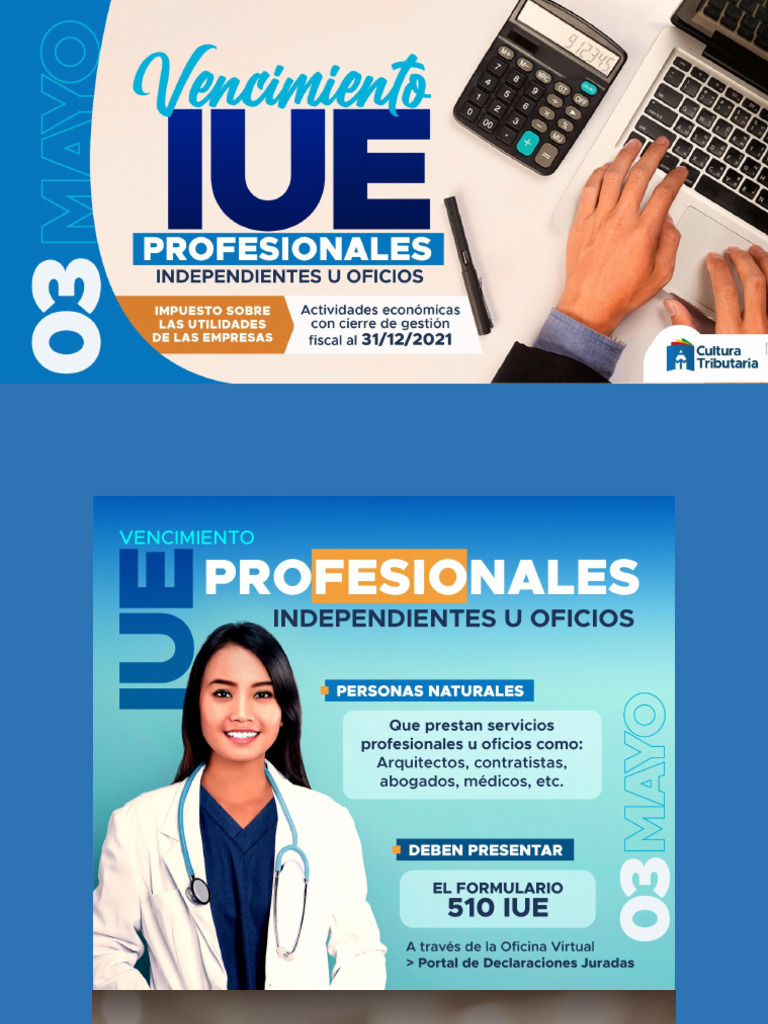 Vencimientos IUE | PDF