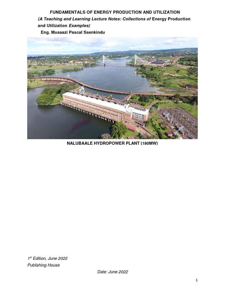 BME Fundamentals of Energy Production October 2022 Updated | PDF | Energy Development ...