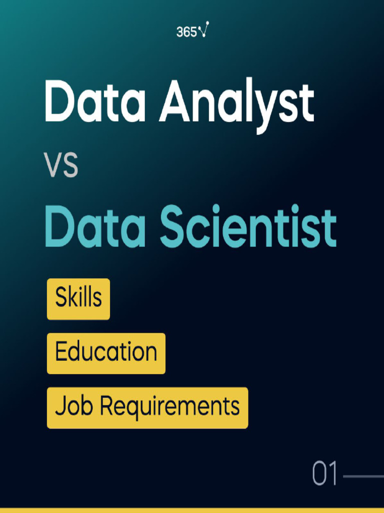 Key Differences Between Data Analyst and Data Scientist | PDF