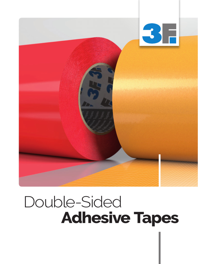 3F - Double-Sided Adhesive Tapes | PDF | Adhesive | Flooring