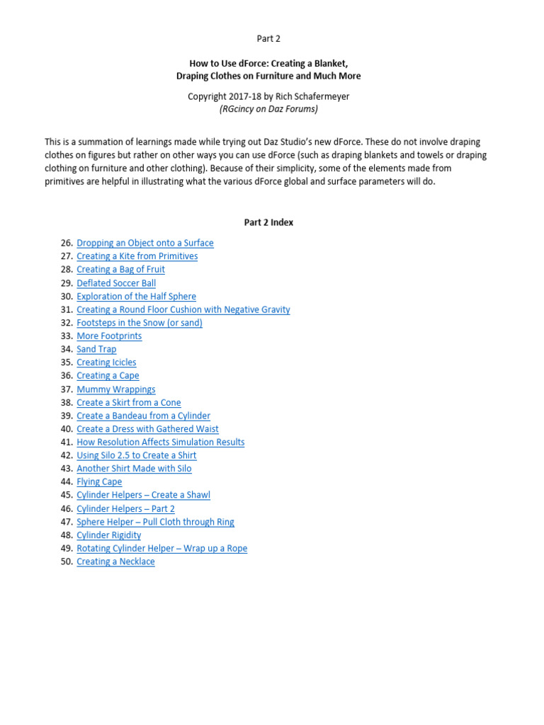 Dforce 02 | PDF | Texture Mapping | Rendering (Computer Graphics)
