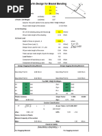 Wind Load Calculation Sheet | PDF | Applied And Interdisciplinary Physics